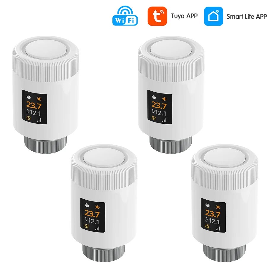 EZAIOT WiFi6 Термостатический клапан для радиаторов