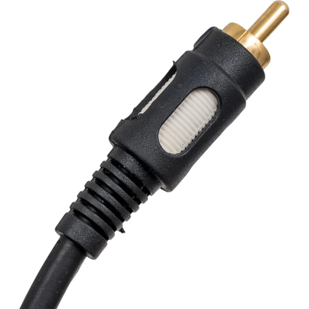 Переход XLR штекер - RCA штекер Pro Legend позолоченные контакты с кабелем 0.3м, PL2286, технике — фото 1