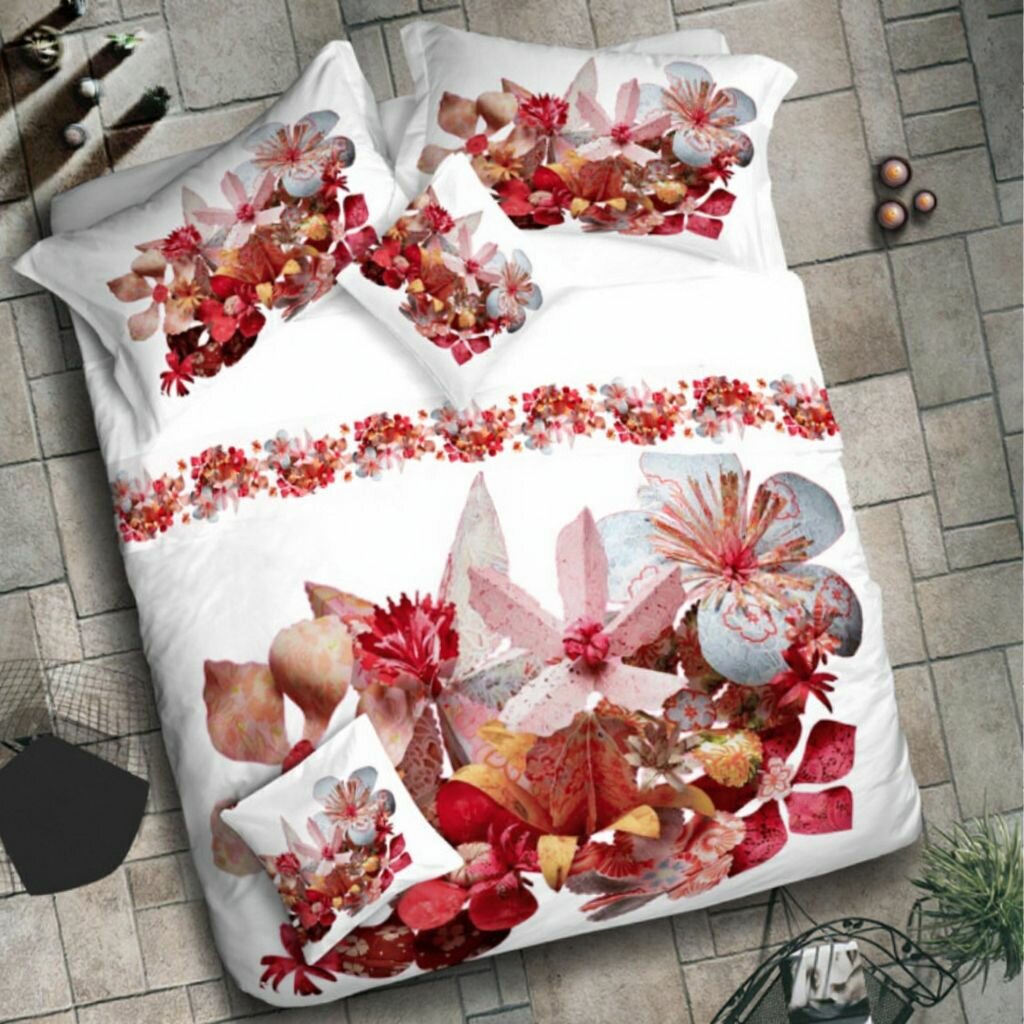 Постельное белье Emanuela Galizzi Flower 1420 Biancheria da letto bianco EGL/440728