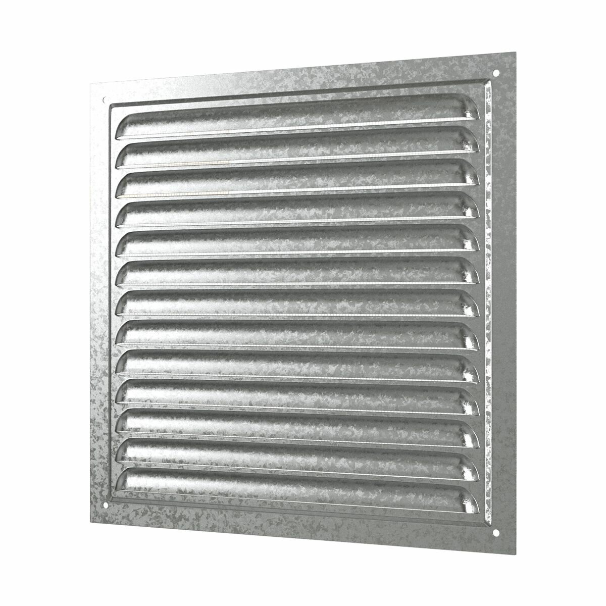 Решетка вентиляции ERA 150х150 мм, металлическая, оцинкованная