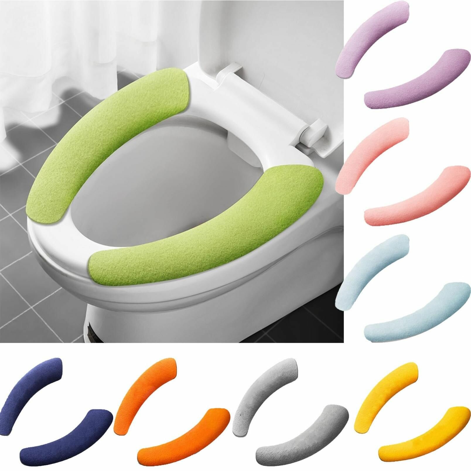 Липкий коврик для унитаза