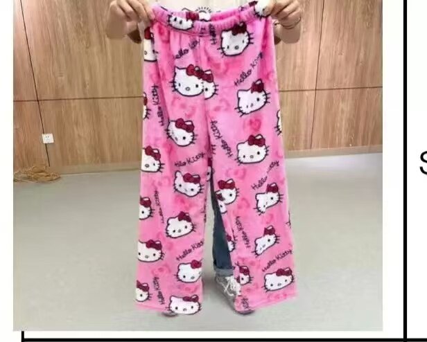Пижамные штаны MINISO Человек-паук и Hello Kitty