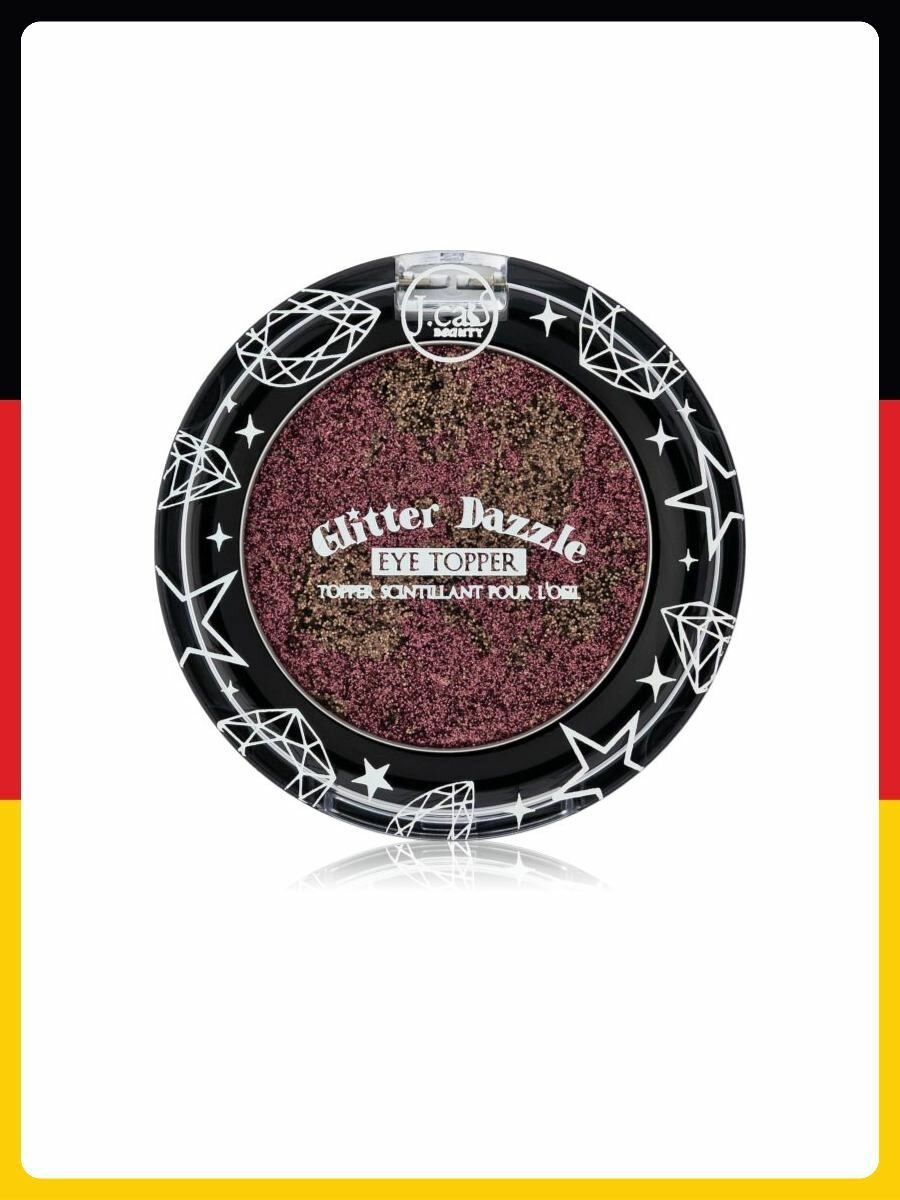 Тени для век J.Cat Beauty Glitter Dazzle Eyeshadow with Glitter 102 I'm Impressed, 1,2 г