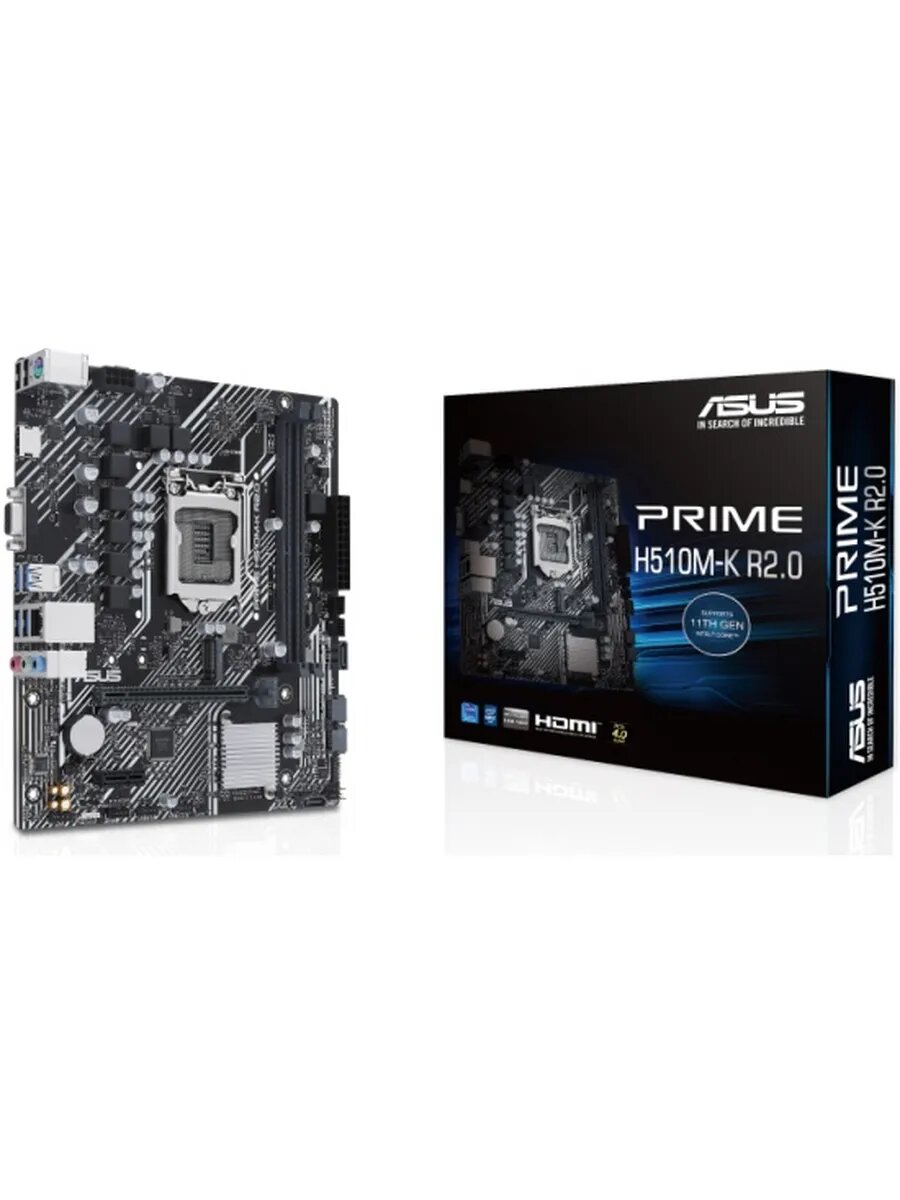 Материнская плата PRIME H510M-K R2.0 (LGA1200, mATX)