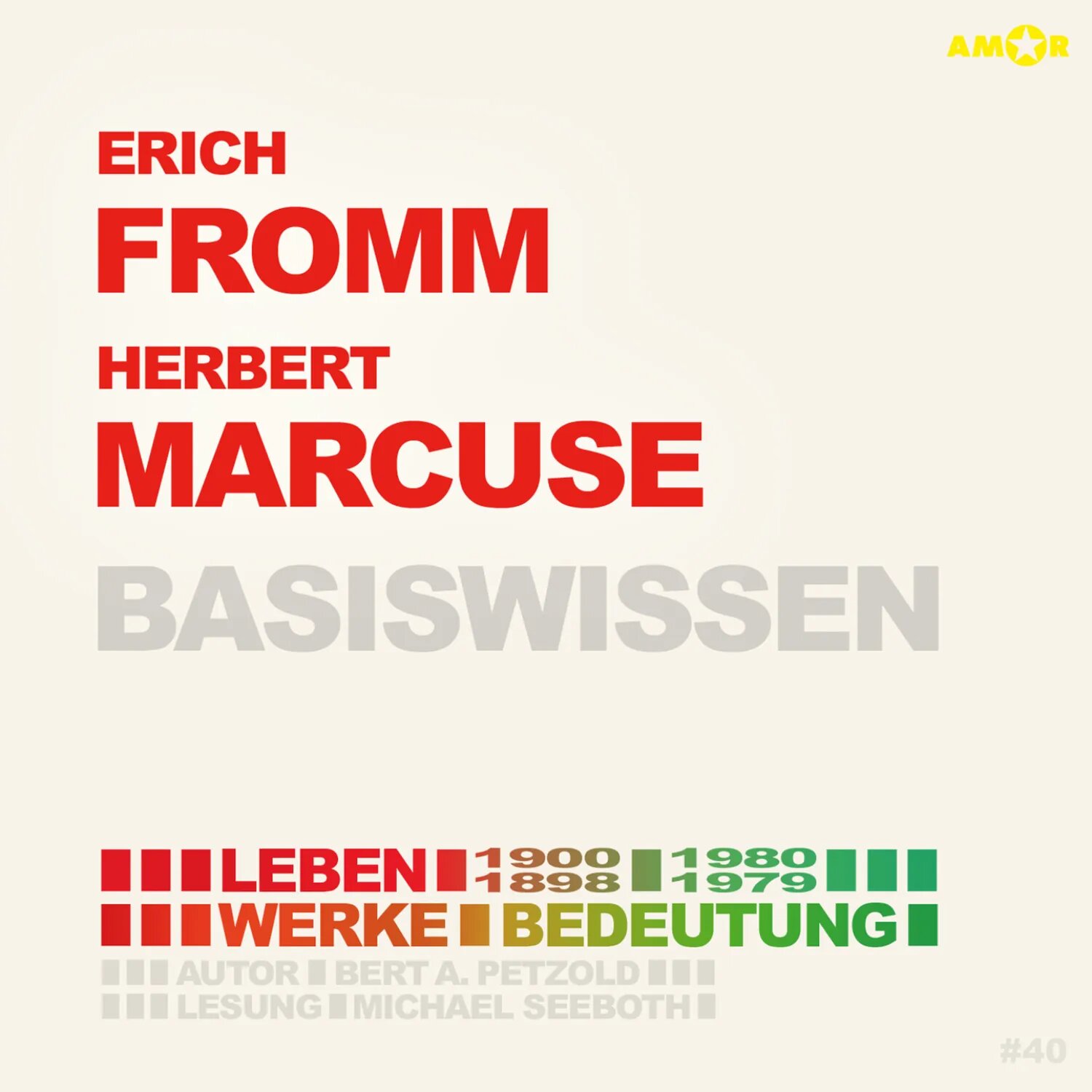Erich Fromm (1900-1980) und Herbert Marcuse (1898-1979) - Leben, Werke, Bedeutung - Basiswissen (ungekürzt) [Аудиокнига]