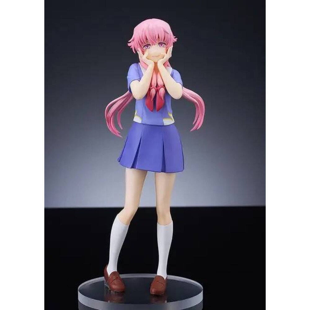 17 см Pop Up Parade Future Diary Yuno Gasai аниме-фигурка для девочек Mirai Nikki Gasai Yuno, коллекционная фигурка, кукла, игрушка в подарок