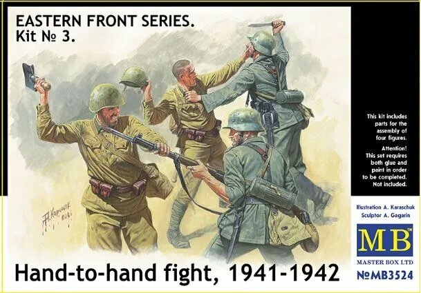 Мастер-бокс MB3524 1/35 Номер восточной линии.3 Рукопашный бой 1941-1942 годов