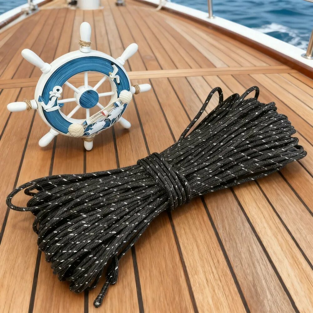 Плавающий сплошной шнур 9, 30м./для посадки сетей