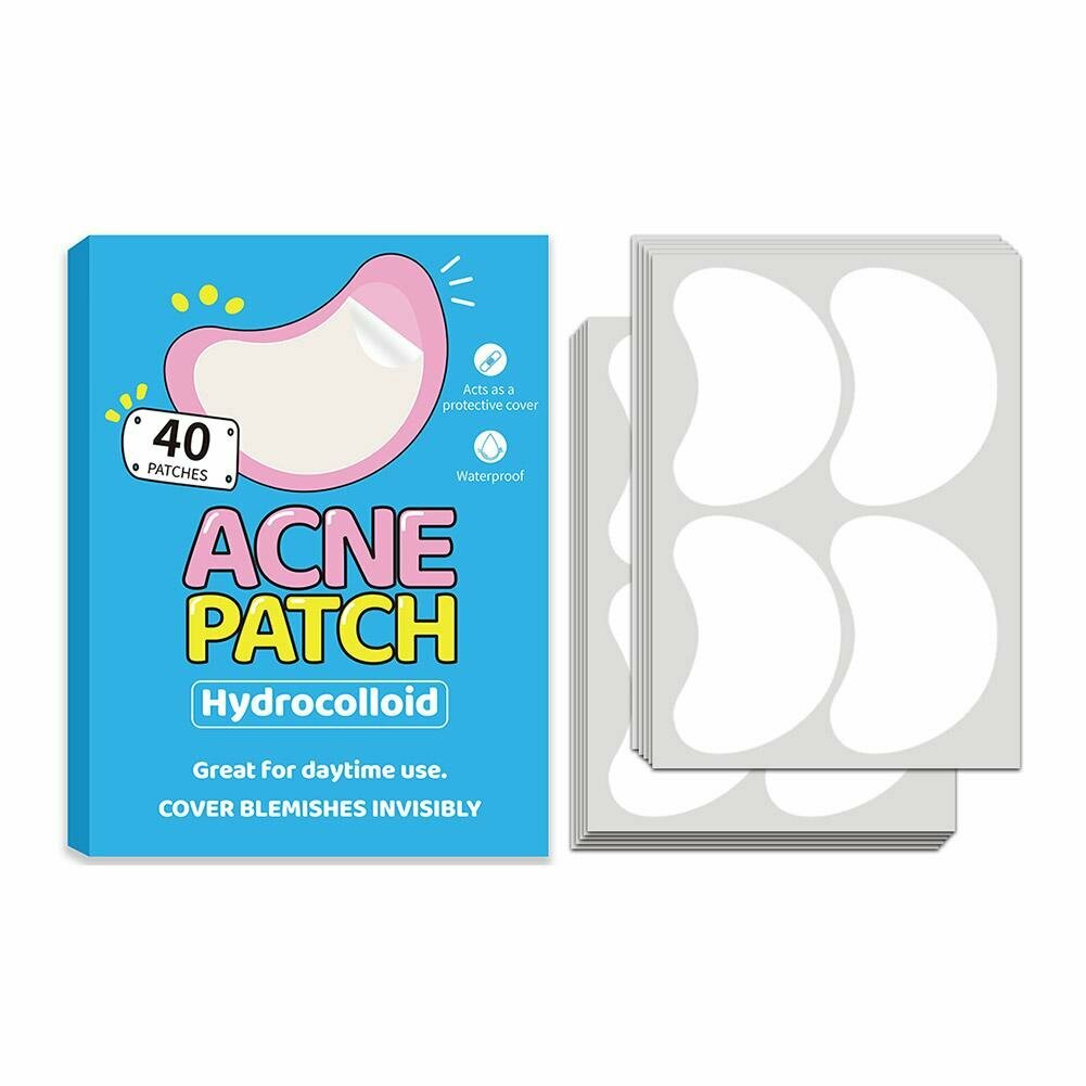 Патчи для лица от прыщей и акне / 40 шт.