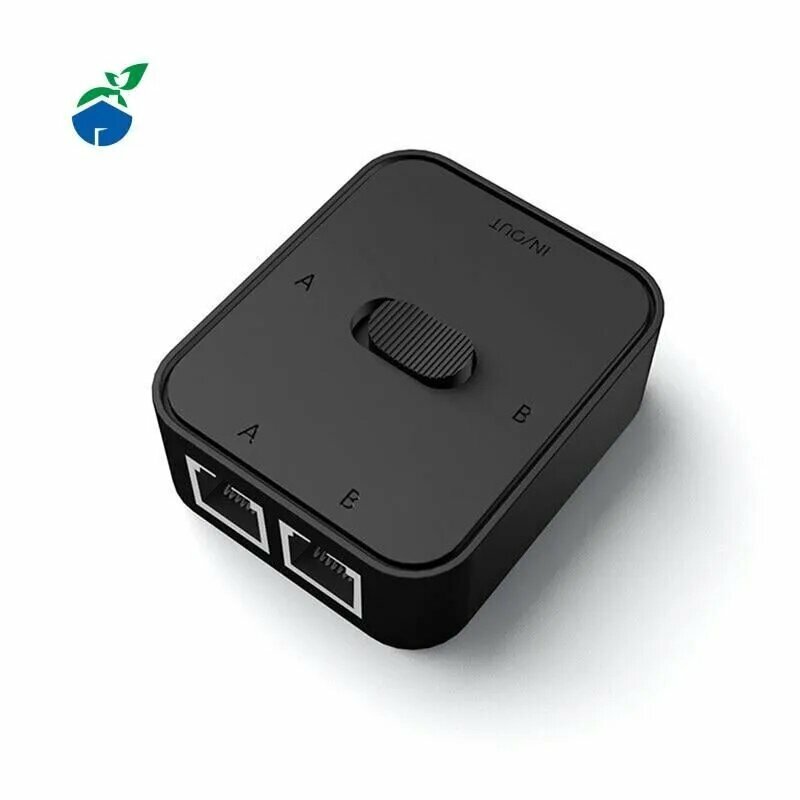 ( C Z) 2-портовый RJ45 LAN CAT6 Селектор сетевого коммутатора 1000 Мбит/с 2 на 1 выход/1 выхода Внутренний внешний сетевой коммутатор Сплиттер