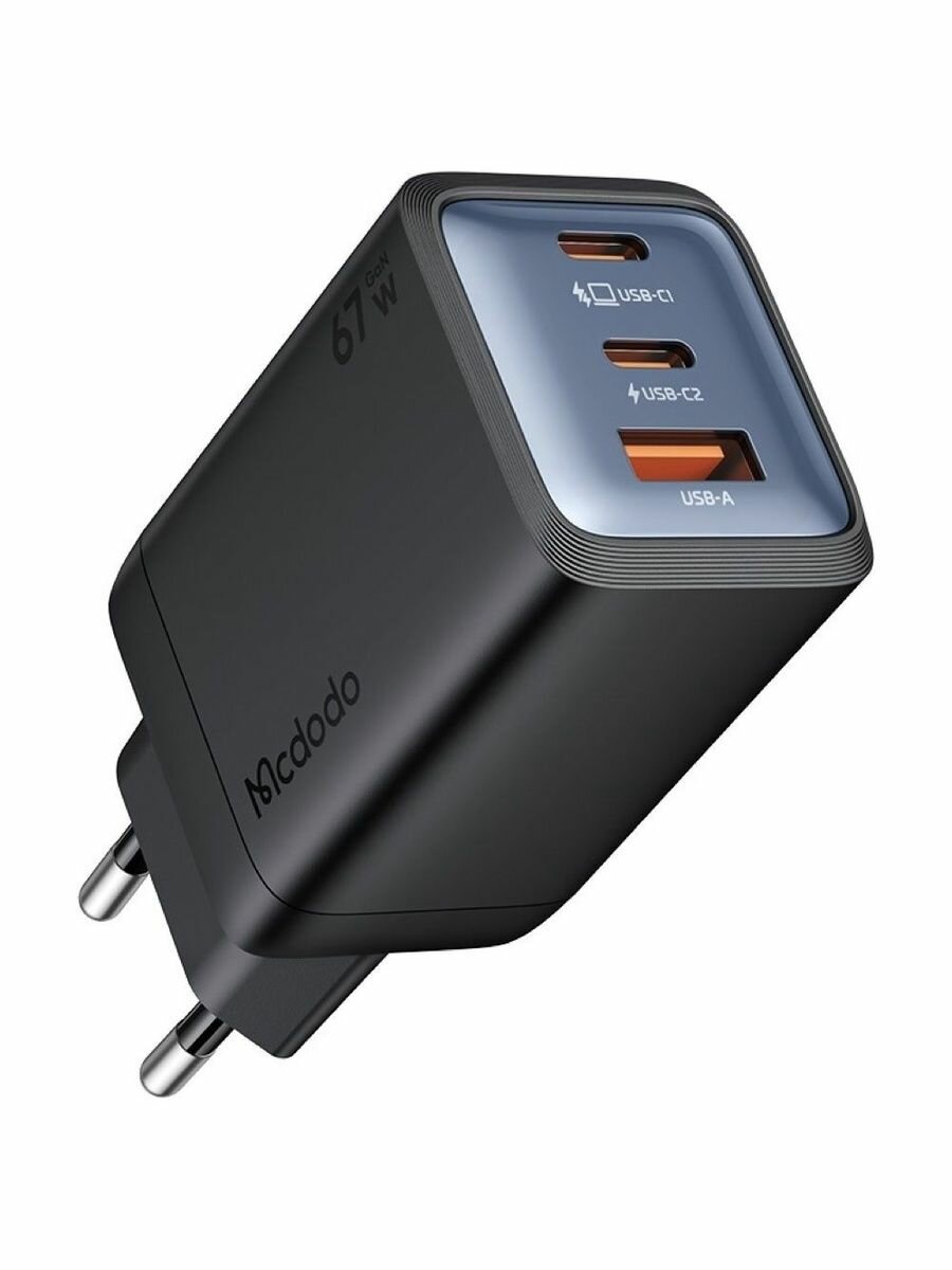 Сетевое зарядное устройство Mcdodo 67W Gan Series CH-0970 Black