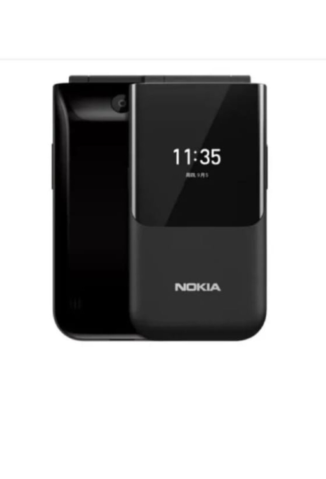 Телефон кнопочный 2720 Flip черный , раскладной, Bluetooth, SIM 2, 2 экрана, 2G