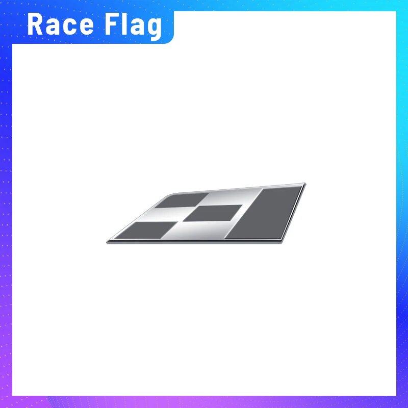 1 шт. металлический гоночный флаг с логотипом для Seat Cupra Leon Ibiza Arona Exeo Race Flag Sticker