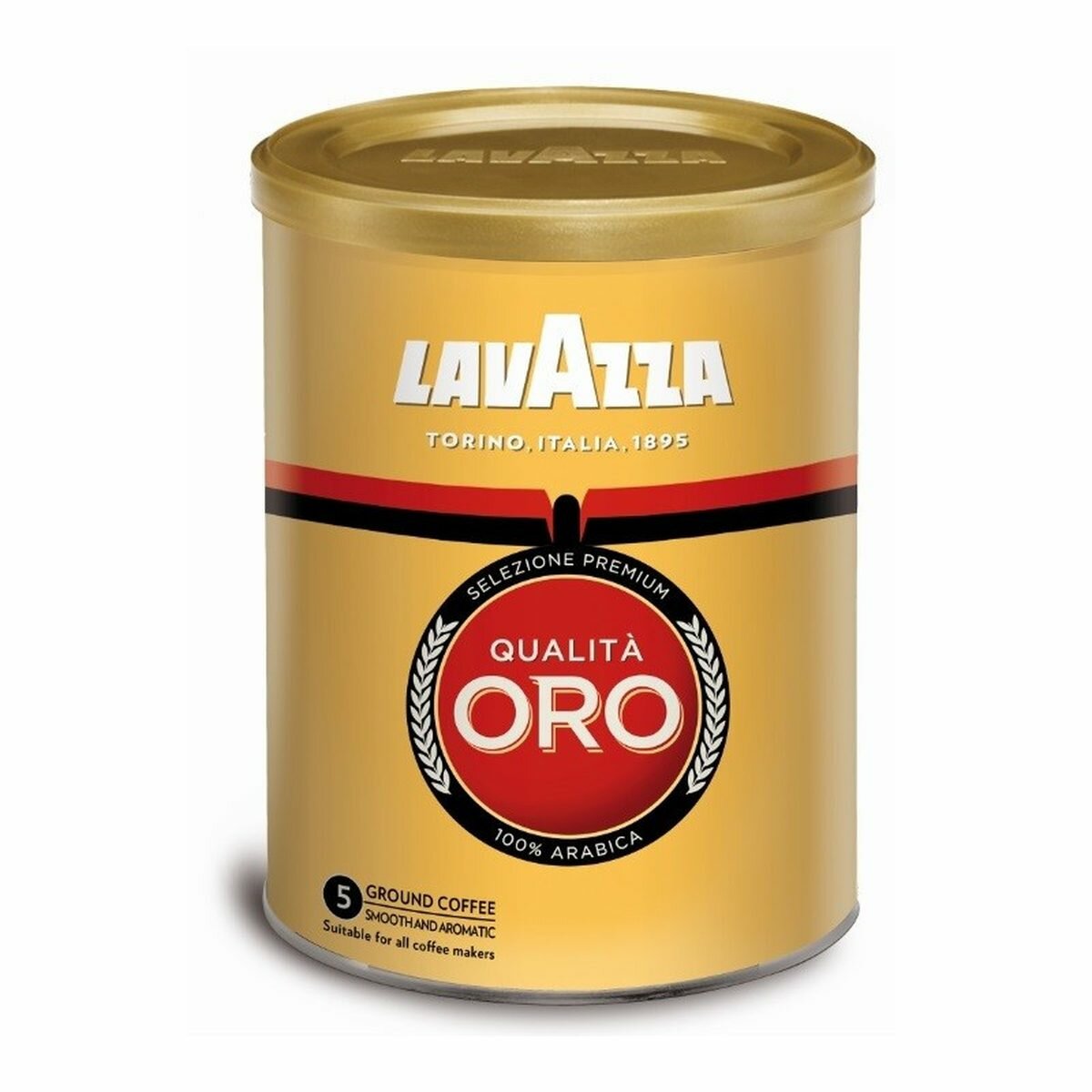 Кофе молотый Lavazza Oro (250г, жестяная банка)