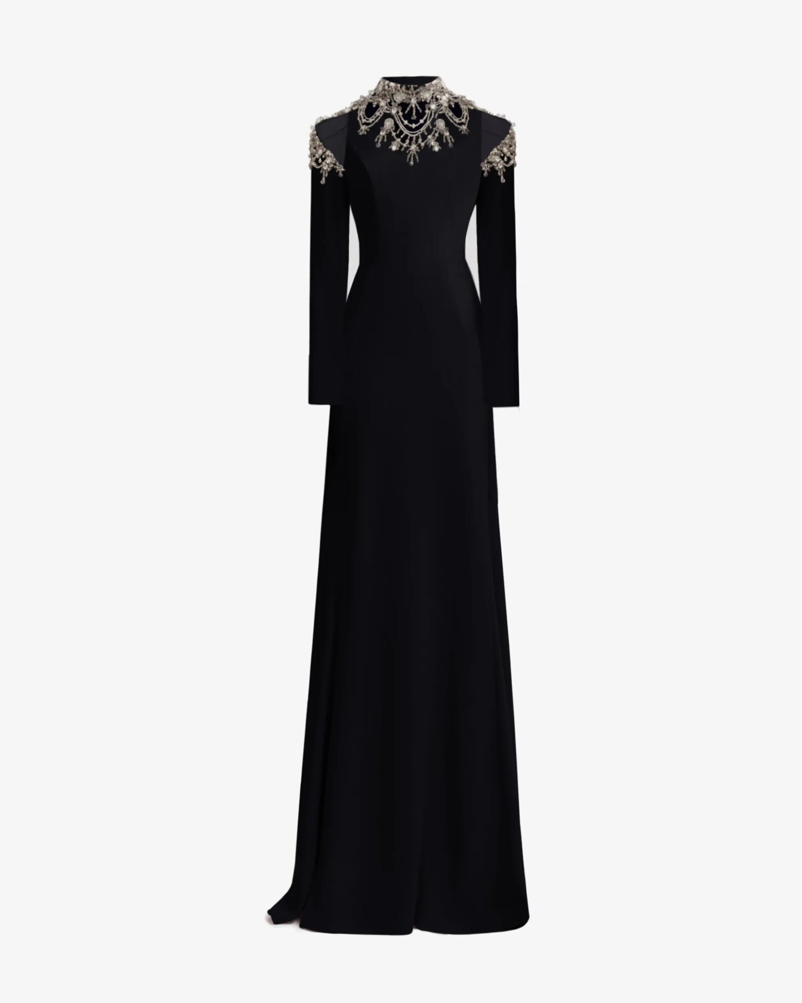 Платье Crystal-embellished cut-out dress