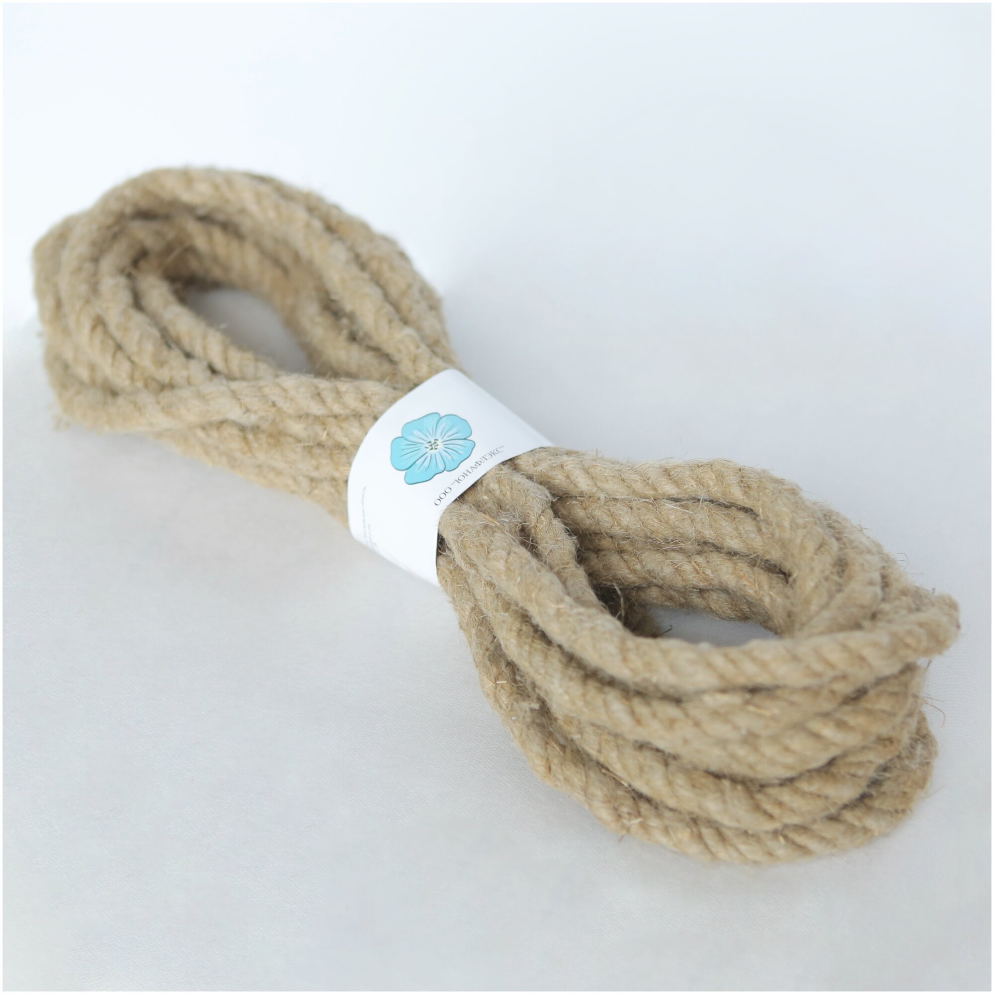 Веревка льняная d10mm, (длина 10м)