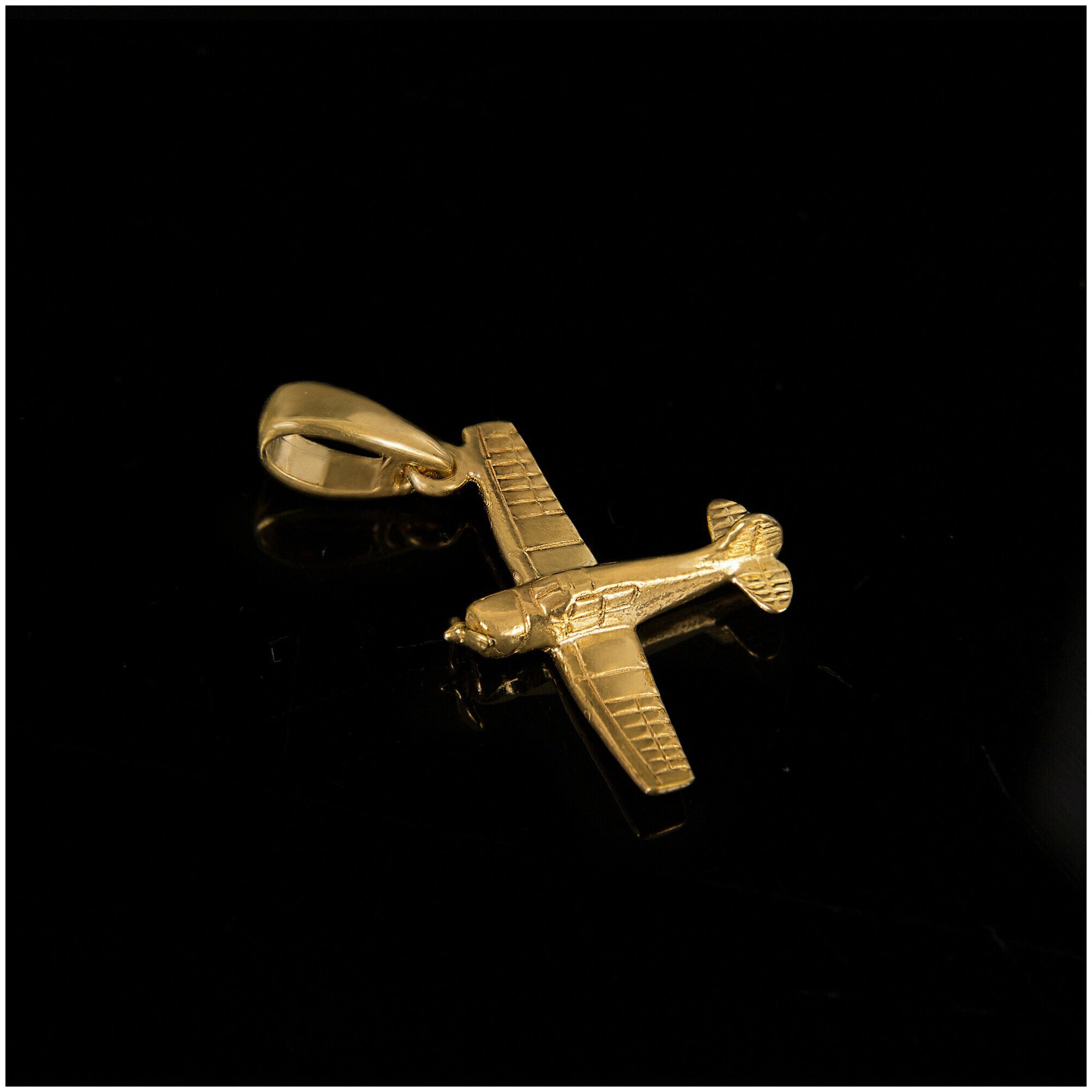 Подвеска AVIA GIFT, серебро, 925 проба, золочение