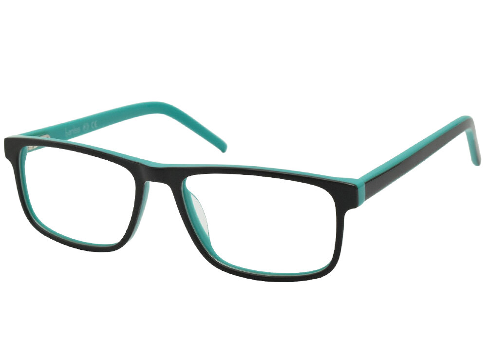 Оправа для очков BANISS BSJ6077 C03 пол Детские форма оправы Прямоугольная цвет оправы Чёрный, Голубой