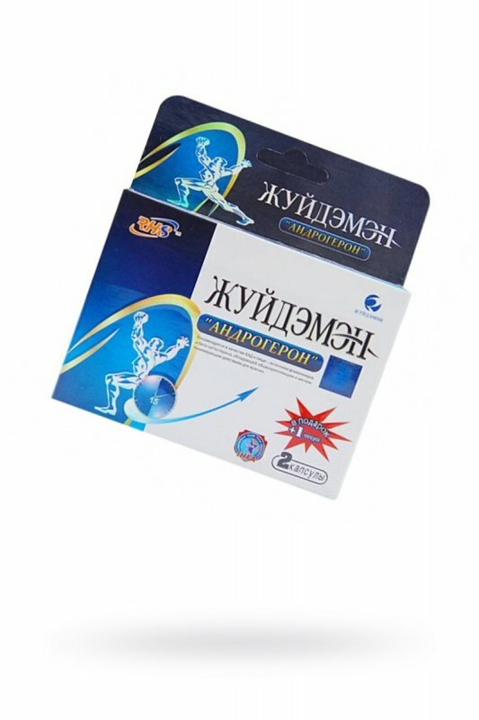 Добавка к пище Андрогерон - 2 капсулы (500 мг), пищевая добавка