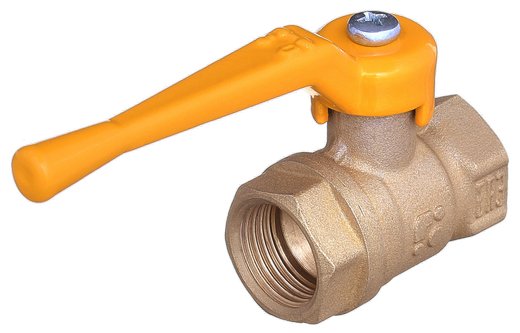 Кран шаровой Ду20 ГАЗ г/г рычаг А10 11Б27п PN40, БАЗ (50)