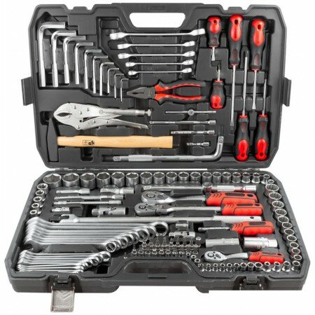 Универсальный набор инструментов ForceKraft FK-41421-5 (142 предмета)