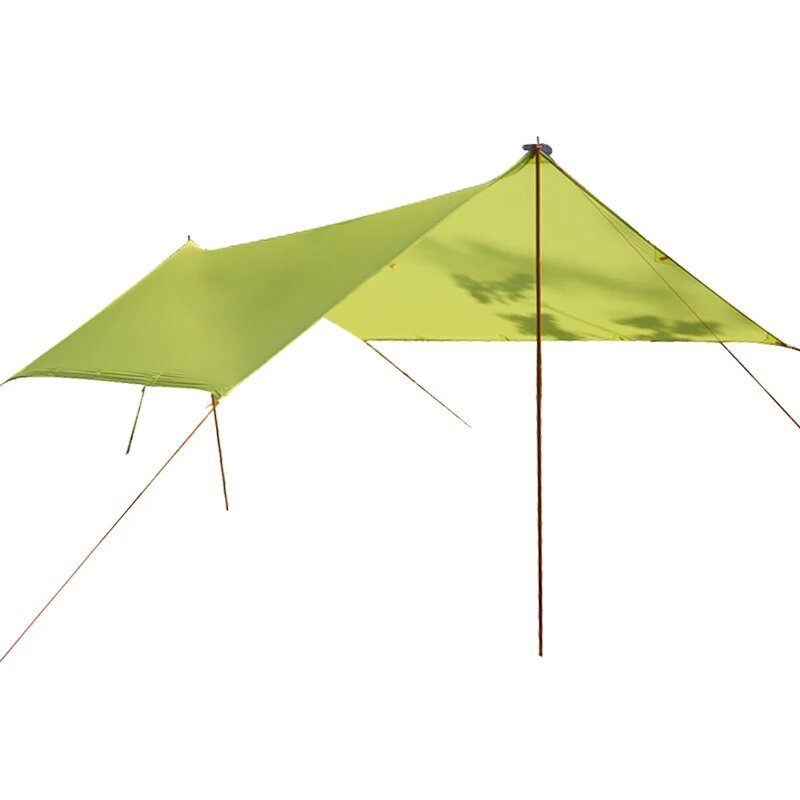 Палатка FLAME'S CREED темно-зеленая/хаки 3*3 м / 4*3 м 15D Khaki 4X3M