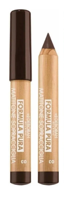 Карандаш для бровей Deborah Milano Formula Pura Chubby Eyebrow Pencil, тон 03, 2,3 г