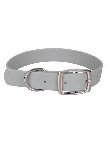Ошейник биотан M 20" 27-41см PerseiLine ОБ-9 серый