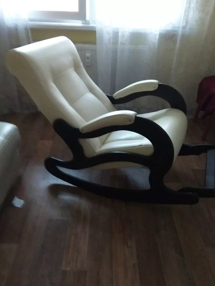 Кресло качалка взрослое Feeria Lux