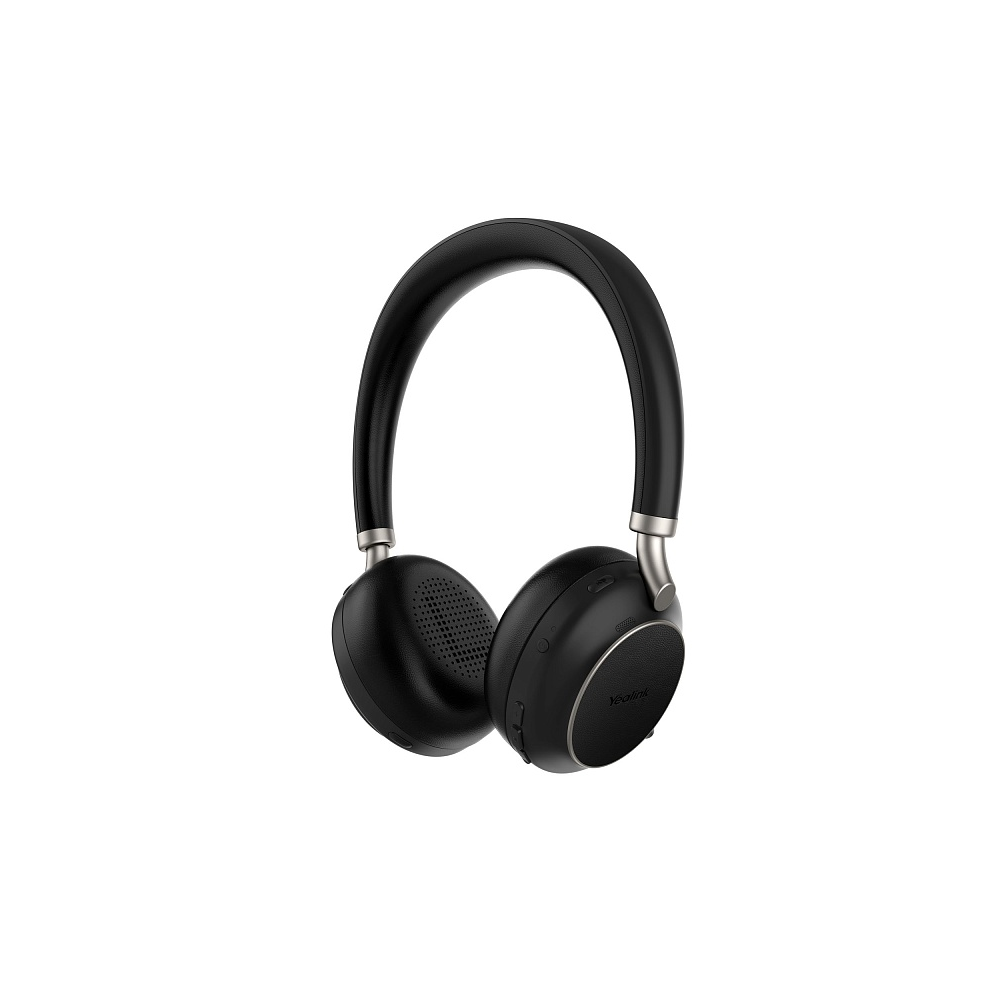 BH76 Plus UC Black USB-A, Беспроводная Bluetooth, Зарядка Qi, HD звук, Шумоподав. ANC, Черная