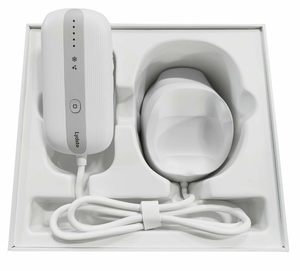 Фотоэпилятор с системой охлаждения Lydsto Household Intense Pulse Light Hair Removal Device White (LQ-TMY01)