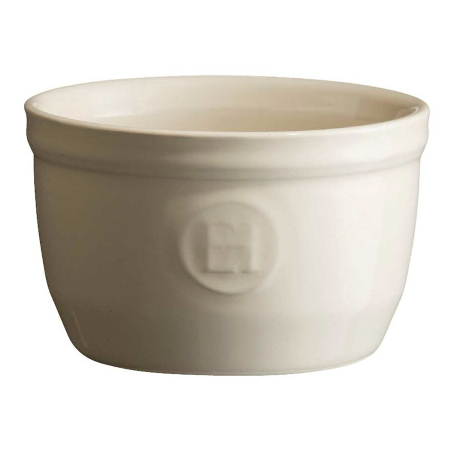 Рамекин Emile Henry 9х5 см 150 мл, керамика, кремовый, премиум качество