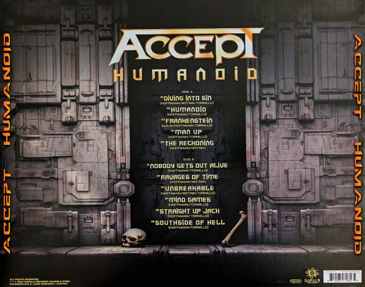 Accept - Humanoid (2023) (Запись на CDR) (CD) — фото 1