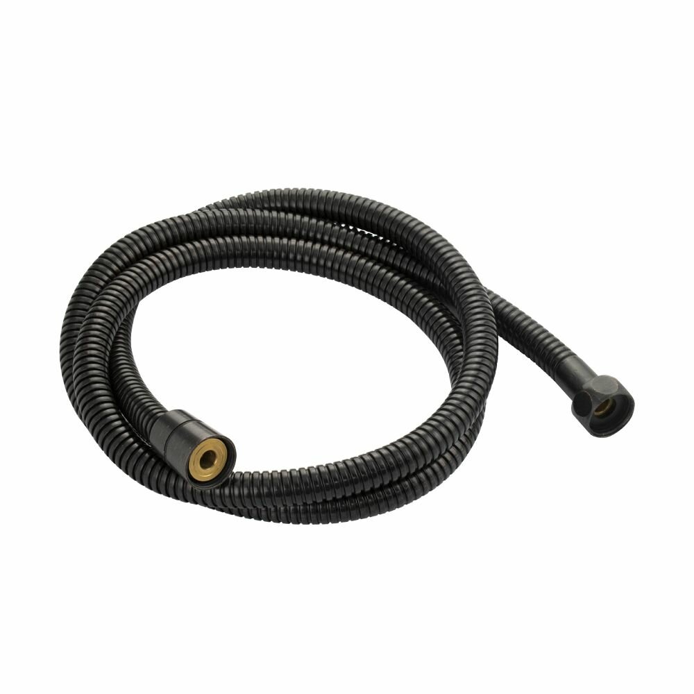 Шланг для душа GFmark из нержавеющей стали черный матовый, длина 1,5 метра. арт 3776