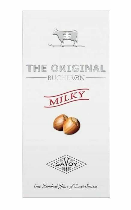 BUCHERON Шоколад молочный с фундуком, 90 г