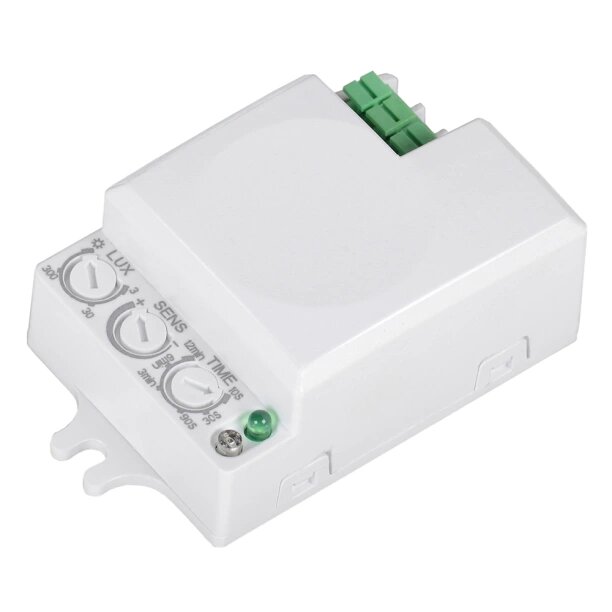 Датчик движения IEK 500 Вт микроволновый встраиваемый