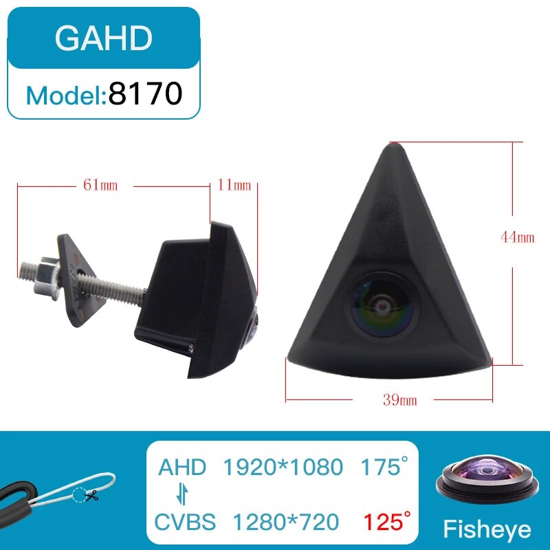 HD камера переднего вида для VW T5 Passat Golf 5 6 mk7 Polo T6 Touran Jetta CC Touareg 8170-GAHD-170