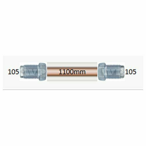 Трубка тормозная d 4.75mm Длинна 1100мм (Z-105/Z-105) AUTO-GUR AGWP035