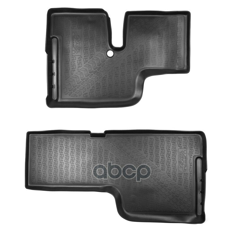 Коврики салонные для KamAZ 43118/65115/53605 (классическая кабина) NORPLAST арт. npc01-c41-100-m00