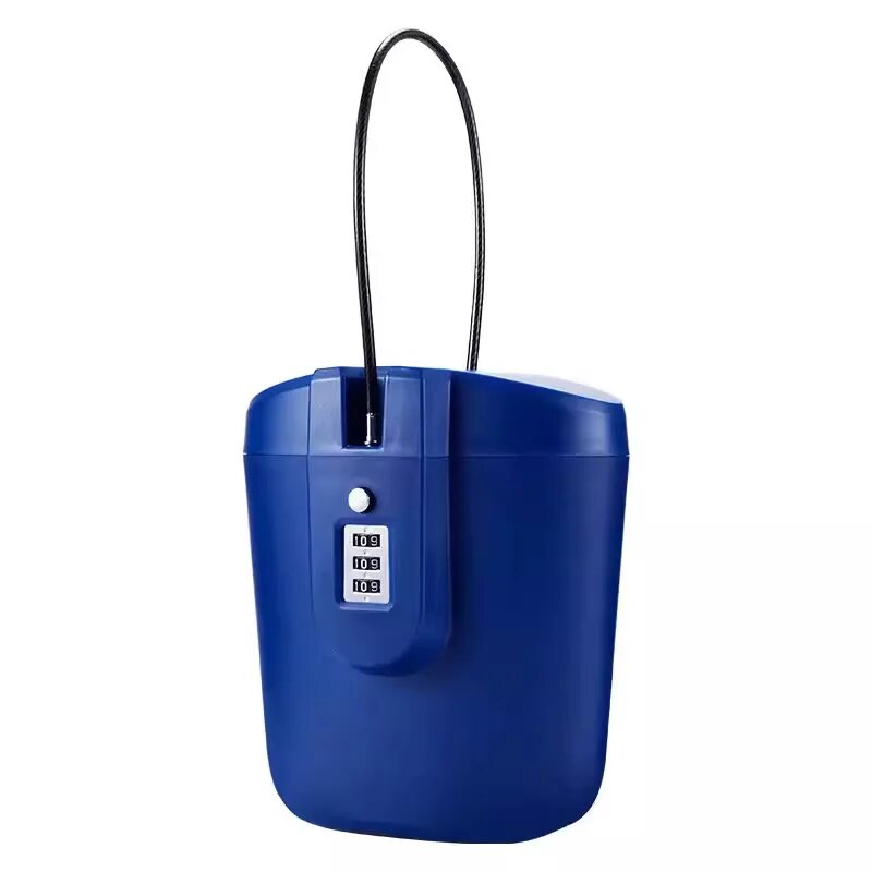 Портативный пляжный сейф Portable Summer Beach Safe Box Blue
