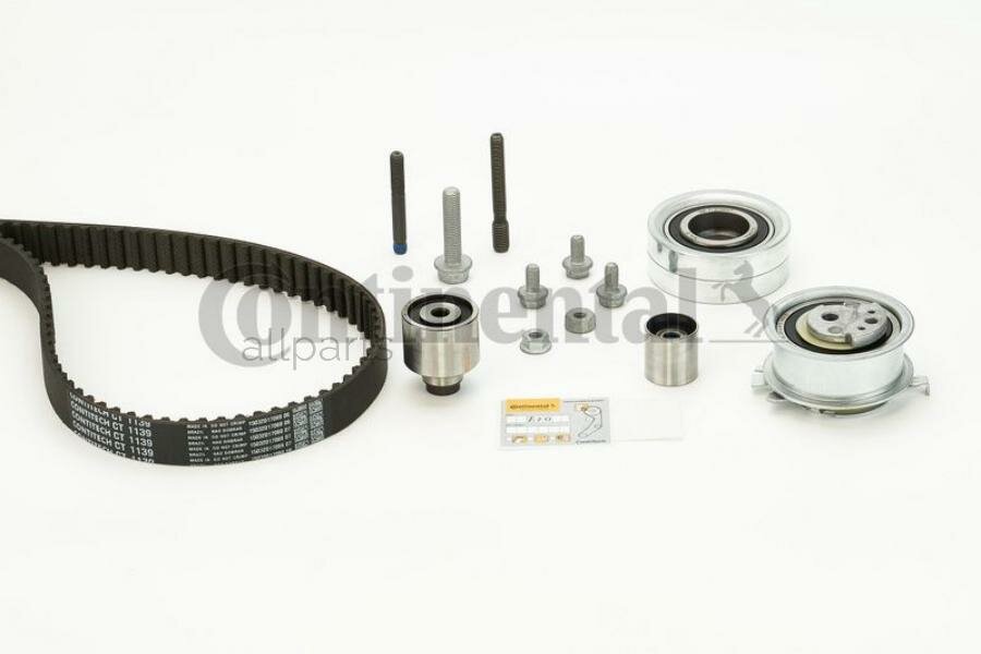 CONTINENTAL CT1139K2 Ремкомплект ГРМ VAG A1/A3/A4/Fabia/Yeti/Golf VI/Passat B7/T5/z=160 CONTITECH CT1139K2