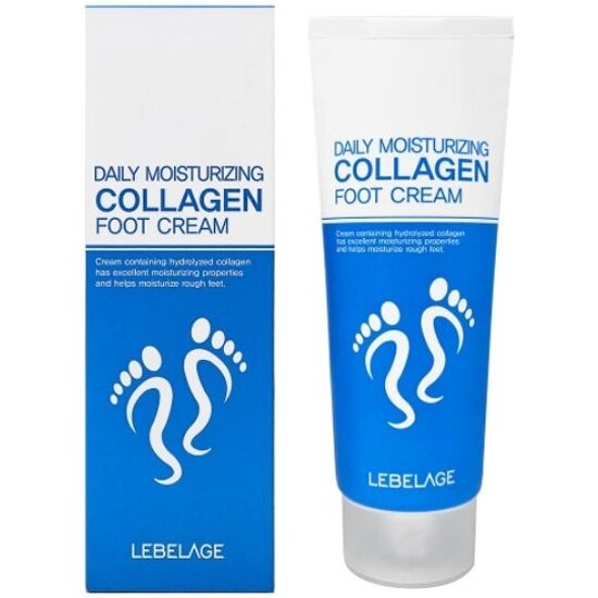 Крем для ног Lebelage увлажняющий с коллагеном, 100 мл