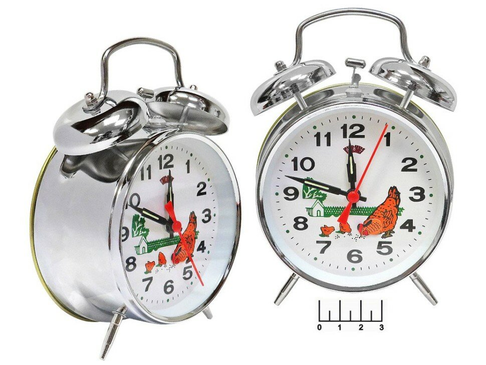 Часы-будильник механические YYF-6025 (F-840)