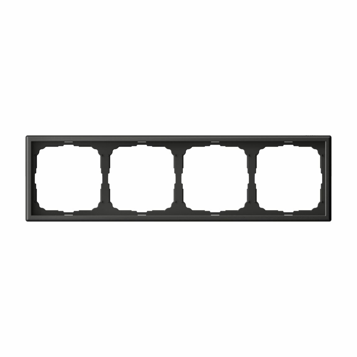 2 шт. Systeme Electric ArtGallery Базальт Рамка 4-ая, универсальная, 2шт.