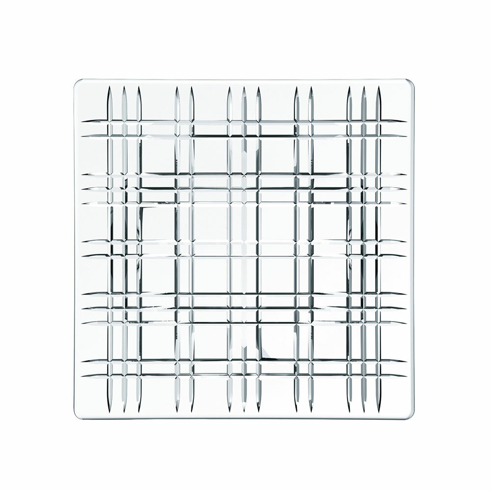 NACHTMANN 101045 Набор блюд 2 шт. квадратных 21х21 см, коллекция SQUARE, бессвинцовый хрусталь