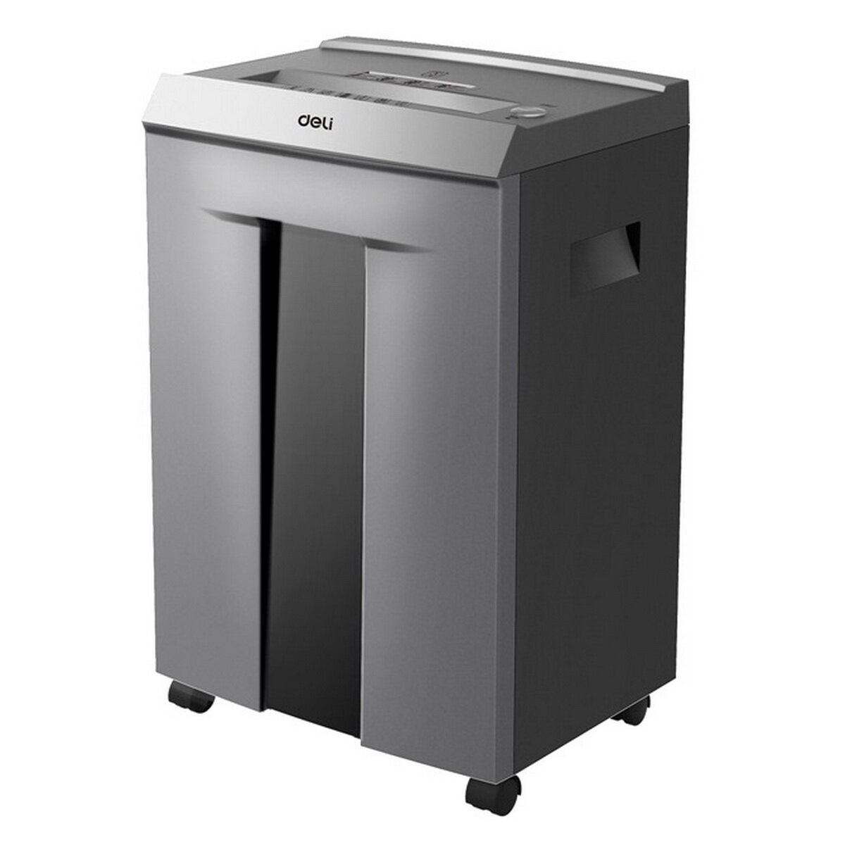 Уничтожитель бумаги (Шредер) Deli Уничтожитель бумаги (шредер) Deli ET096, Серый, Р-5, 2x12, 16 Листов, 30л. уц-2
