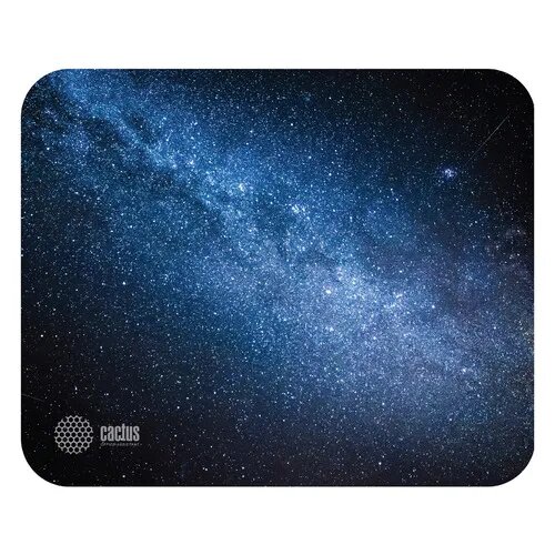 Коврик для мыши Cactus Milky Way ткань, 300х250х2мм [cs-mpc-p02m]