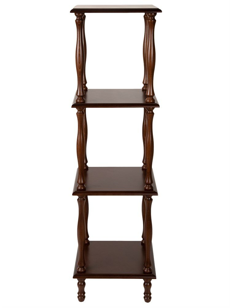 Мебелик Этажерка П 8 средне-коричневый Средне-коричневый