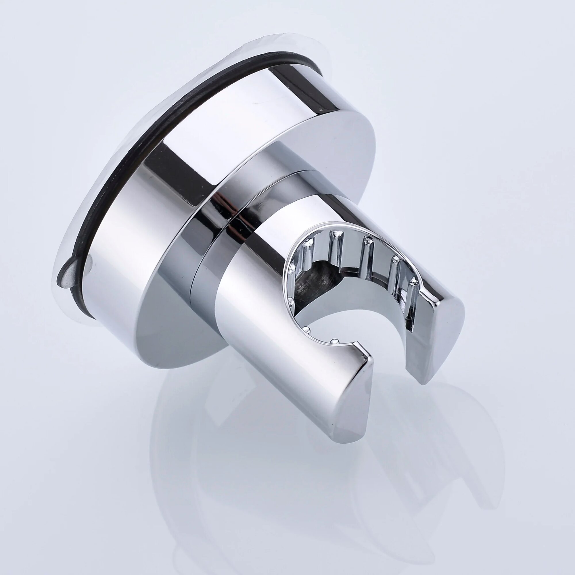 Держатель для душа, вакуумный, хромированный/матовый/черный Хром