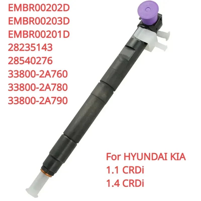 EMBR00203D 338002A760 338002A780 Новая дизельная топливная форсунка для Hyundai i20 i30 ix20 KIA Ceed Rio Venga 1.4 CRDi